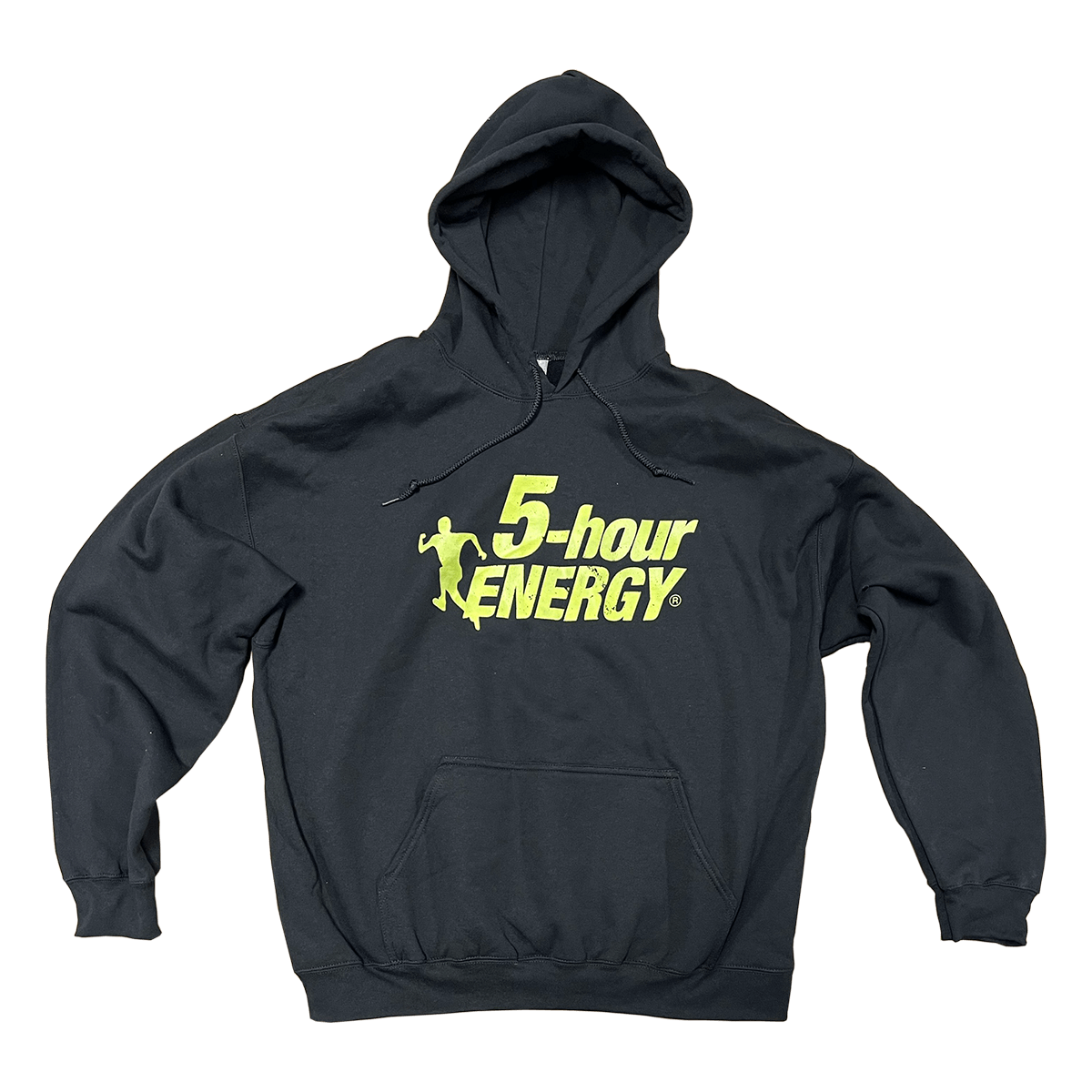 Distressed 5-hour ENERGY Logo Hoodie – Employee Store